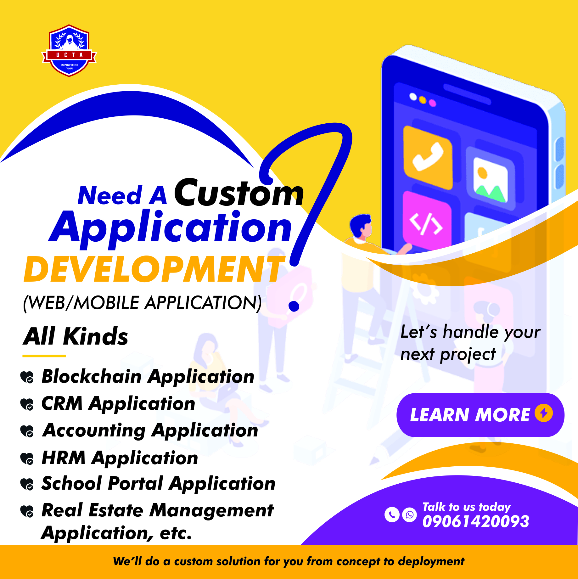 Our Digital Services - UPTECH COMPUTER TRAINING ACADEMY