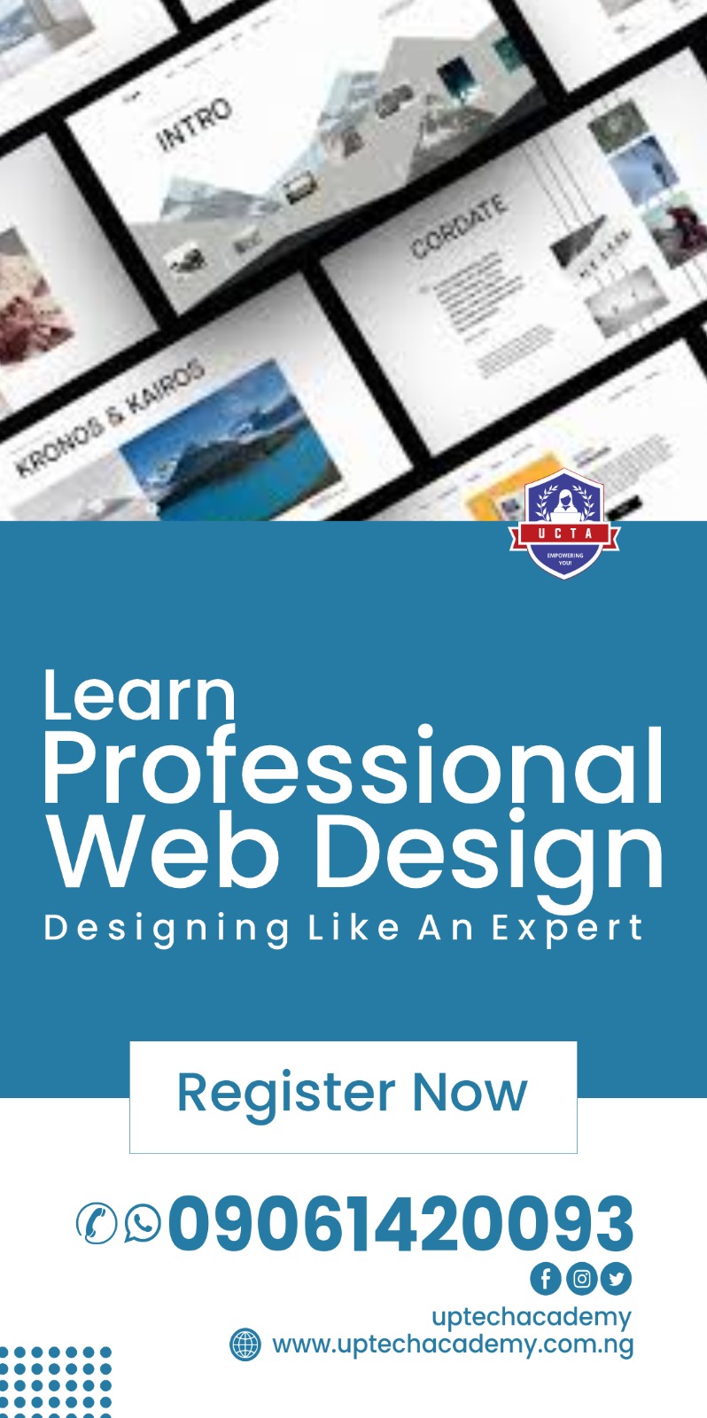 Professional Website Design - UPTECH COMPUTER TRAINING ACADEMY